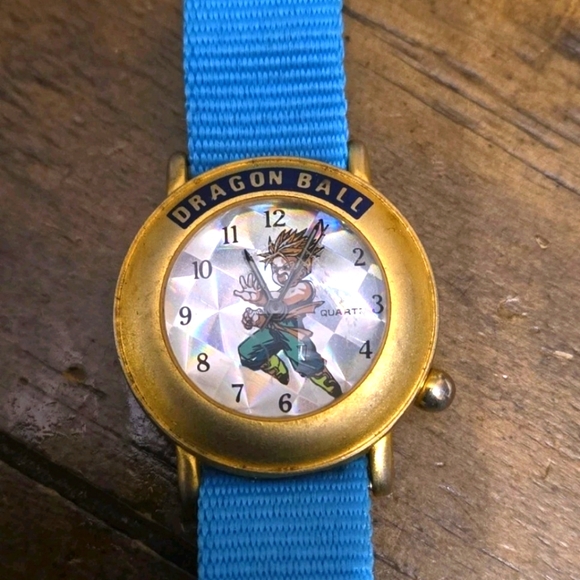 Dragon Ball | Other | Rare Dragon Ball Quartz Watch With Blue Strap ...